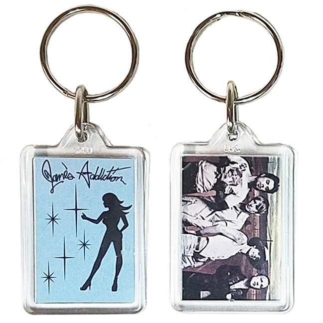 Jane's Addiction Silhouette Key Chain