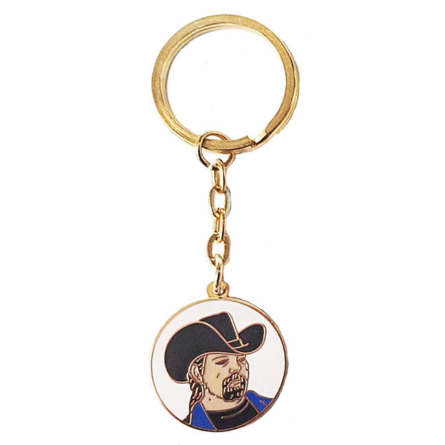 Grateful Dead Pigpen Metal Key Chain