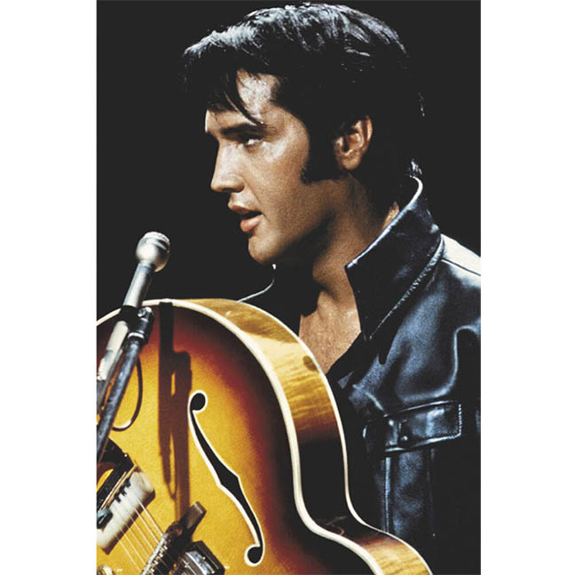 Elvis Presley The King Of Rock N' Roll Poster: Woodstock Trading Company
