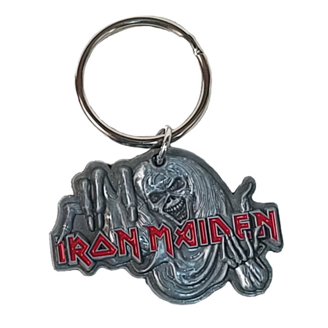 IRON MAIDEN - NUMBER OF THE BEAST - METAL KEYCHAIN - BRAND NEW - MUSIC ...