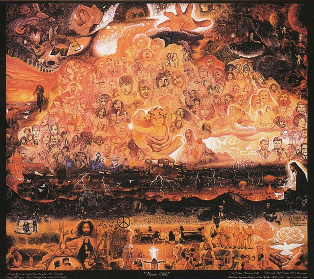 Flower Child Poster: Woodstock Trading Company