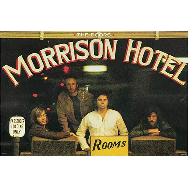 The Doors Morrison Hotel Poster: Woodstock Trading Company