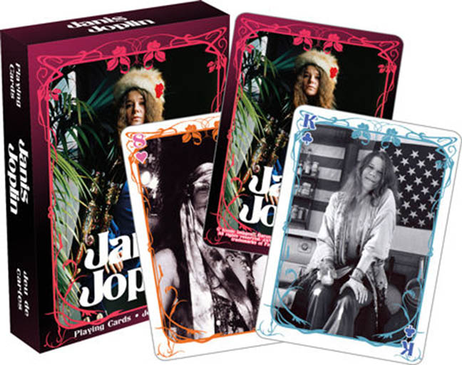 Janis Joplin Photos Playing Cards: Woodstock Trading Company