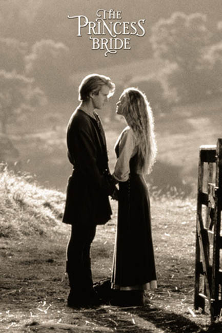 The Princess Bride Westley & Buttercup Poster: Woodstock Trading Company