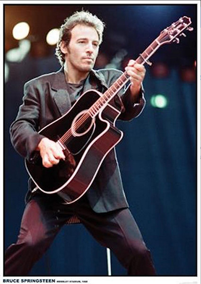 Bruce Springsteen Wembley 1988 Poster: Woodstock Trading Company