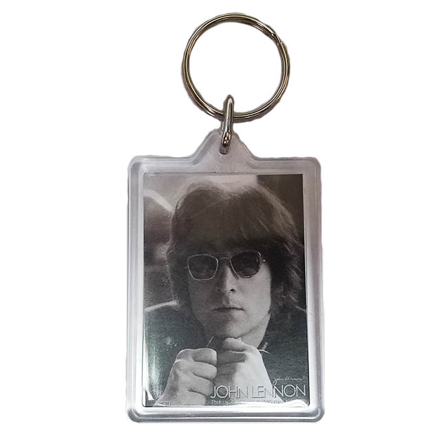 The Beatles John Lennon Legend Key Chain: Woodstock Trading Company