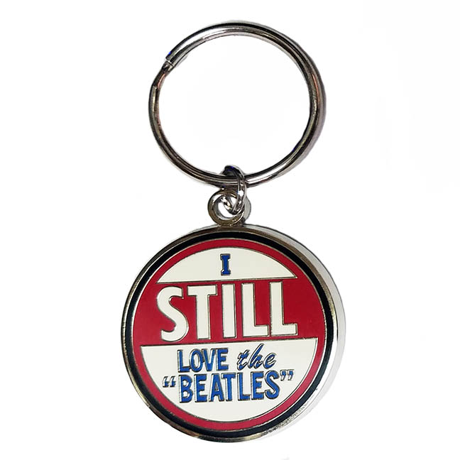 The Beatles I Still Love The Beatles Metal Key Chain: Woodstock Trading ...