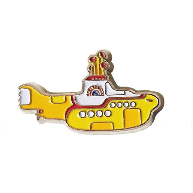 The Beatles Small Yellow Submarine Pin: Woodstock Trading Company