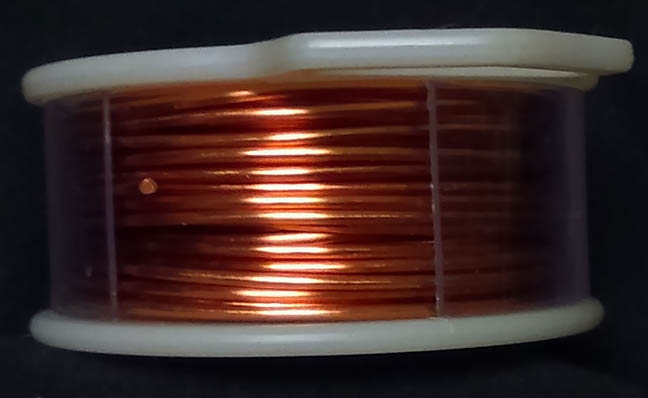 spool of copper jewelry wire