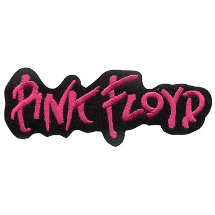 Pink Floyd Pink Letters Patch: Woodstock Trading Company
