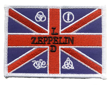 Led Zeppelin Flag Patch: Woodstock Trading Company