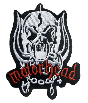 Motorhead Helmet Patch: Woodstock Trading Company